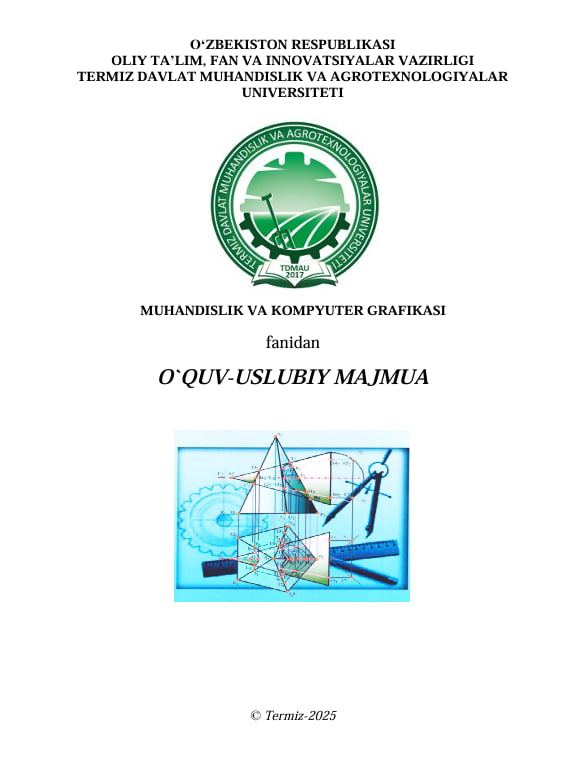 ZiyoNET › Kutubxona › Muhandislik va kompyuter grafikasi